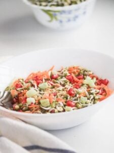 Sprout salad recipe - Lathi's Kitchen