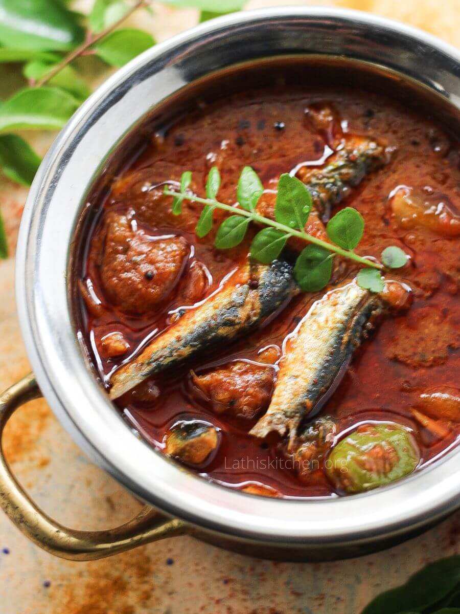 Best Kerala Mathi curry/Kerala Sardine curry - Lathi's Kitchen