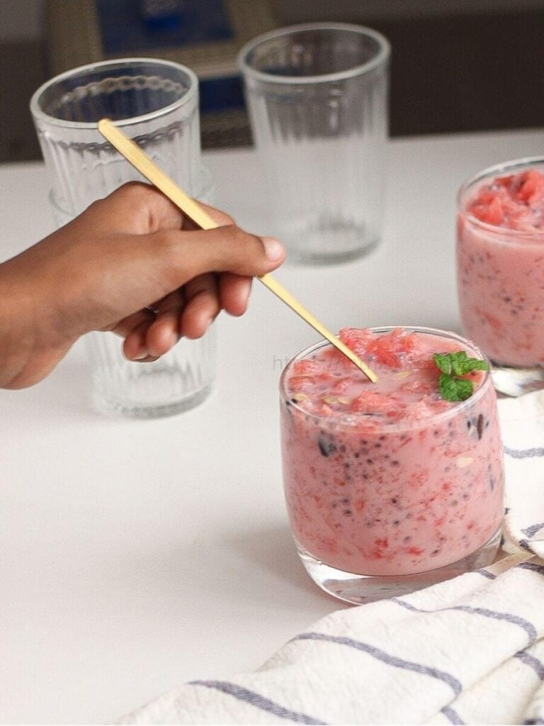 Best Mohabbat ka Sharbat/Watermelon Milk - Lathi's Kitchen